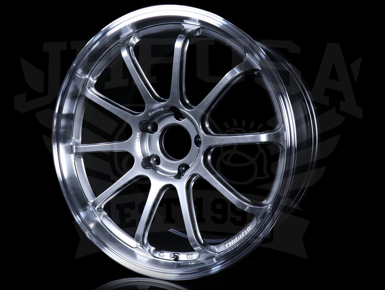 Advan RZ-DF 18X9.0+50 5-120 Machining & Racing Hyper Black Wheel ...