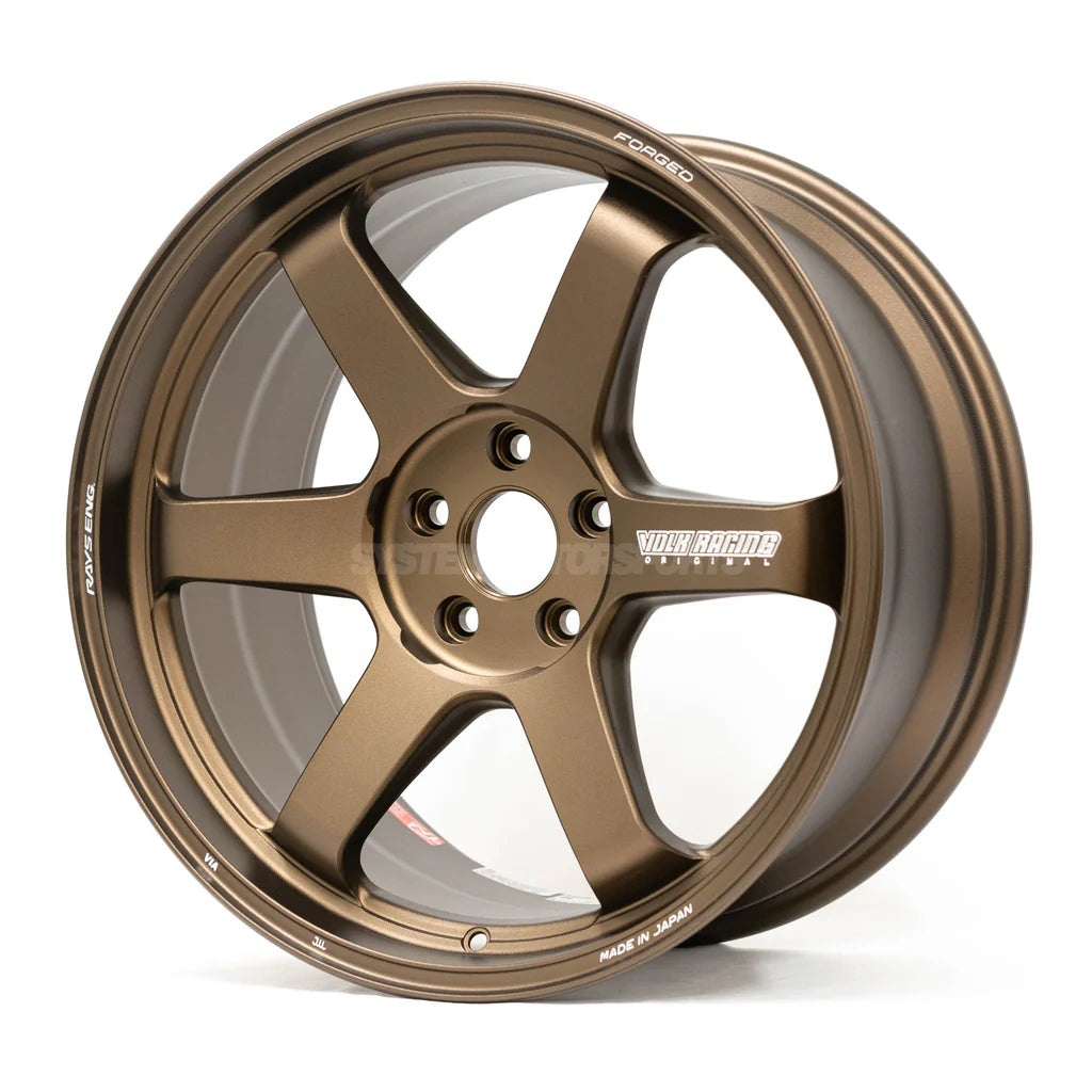 Volk Racing TE37 Ultra M-Spec 19X10.0+30 5-114.3 Bronze (Tesla) Wheel ...
