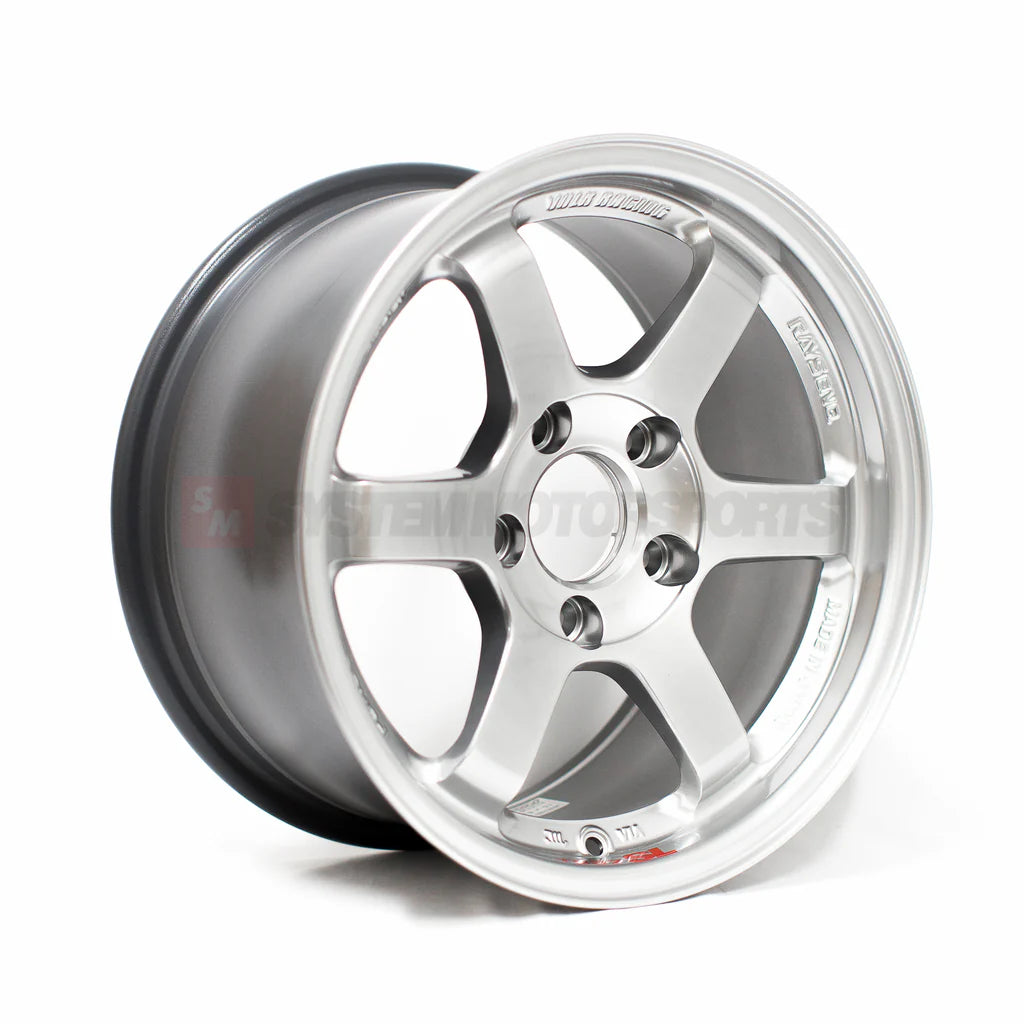 Volk Racing TE37SL 15X8.0+32 5-114.3 Mercury Silver Wheel – REWRK ...