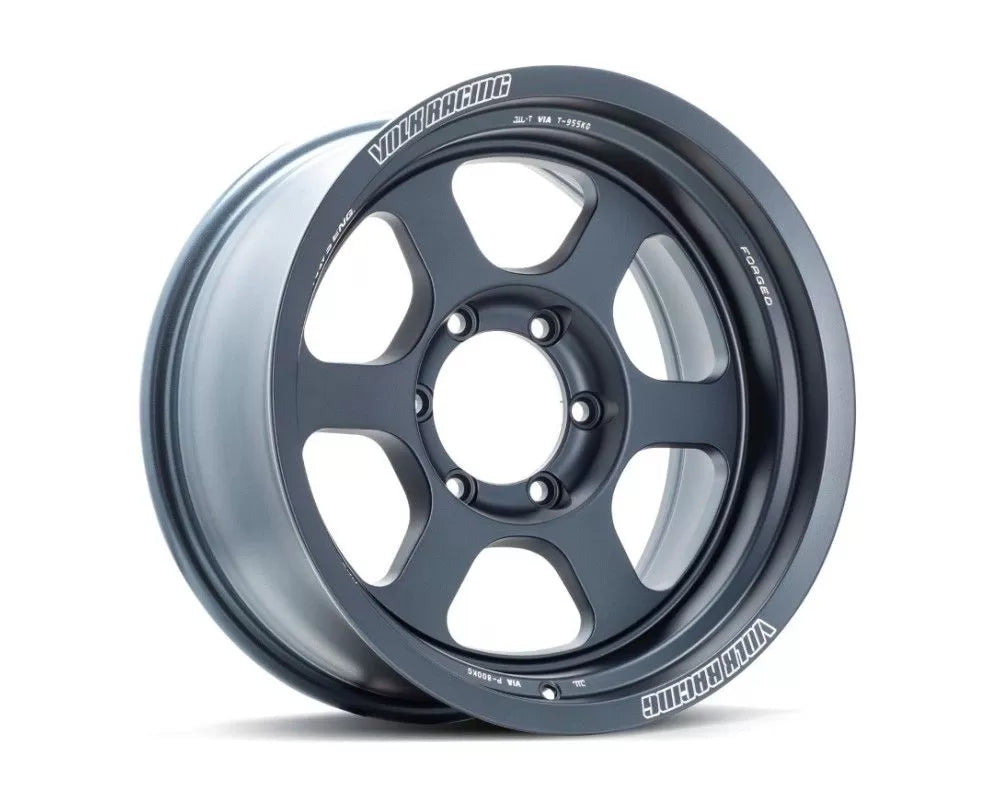 Volk Racing TE37XT M-Spec 18X9.5+00 5-150 Matte Blue Gunmetal Wheel ...