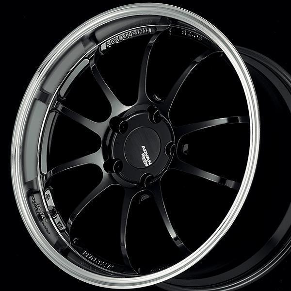 Advan RZ-DF 18X8.5+35 5-120 Machining & Racing Hyper Black Wheel ...