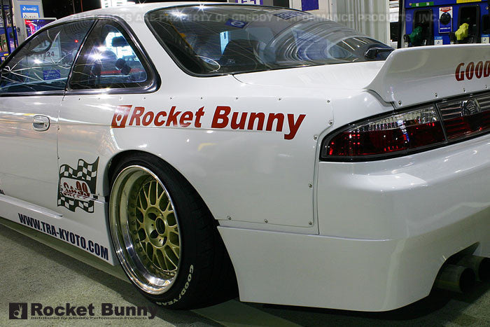 GReddy Rocket Bunny V1 Side Skirts | 1995-1998 Nissan 240SX (17020252 ...