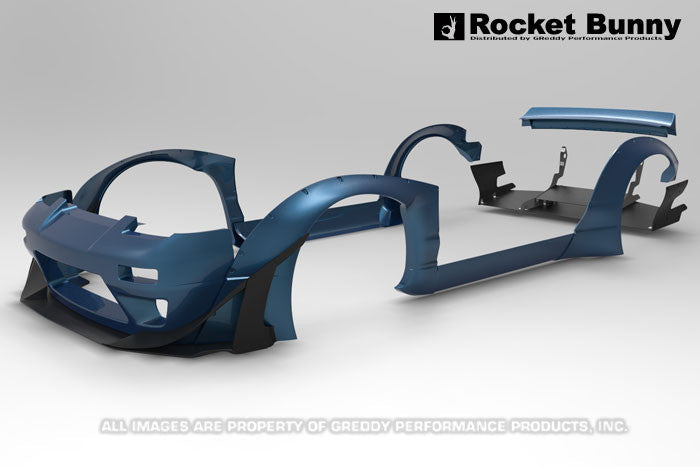 GReddy Rocket Bunny Wide Body V2 Front Bumper | 1989-1993 Nissan 240SX ...